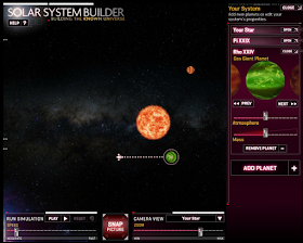 National Geographic Solar System Builder