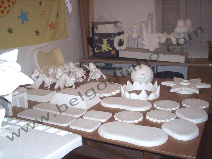 Atelier Bel Godinho: CRIATIVIDADE EM ESCULTURAS COM ISOPOR