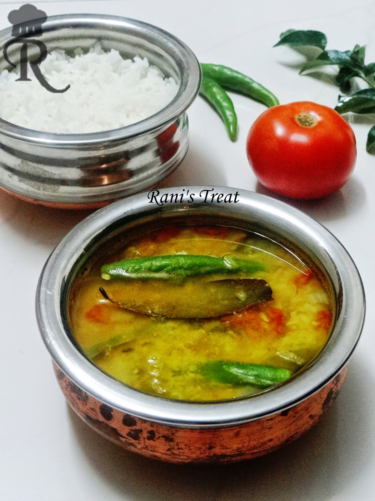 Rani's Treat: Tomato Soup for Rice | Thakkali Soup Kuzhambu | Tomato ...
