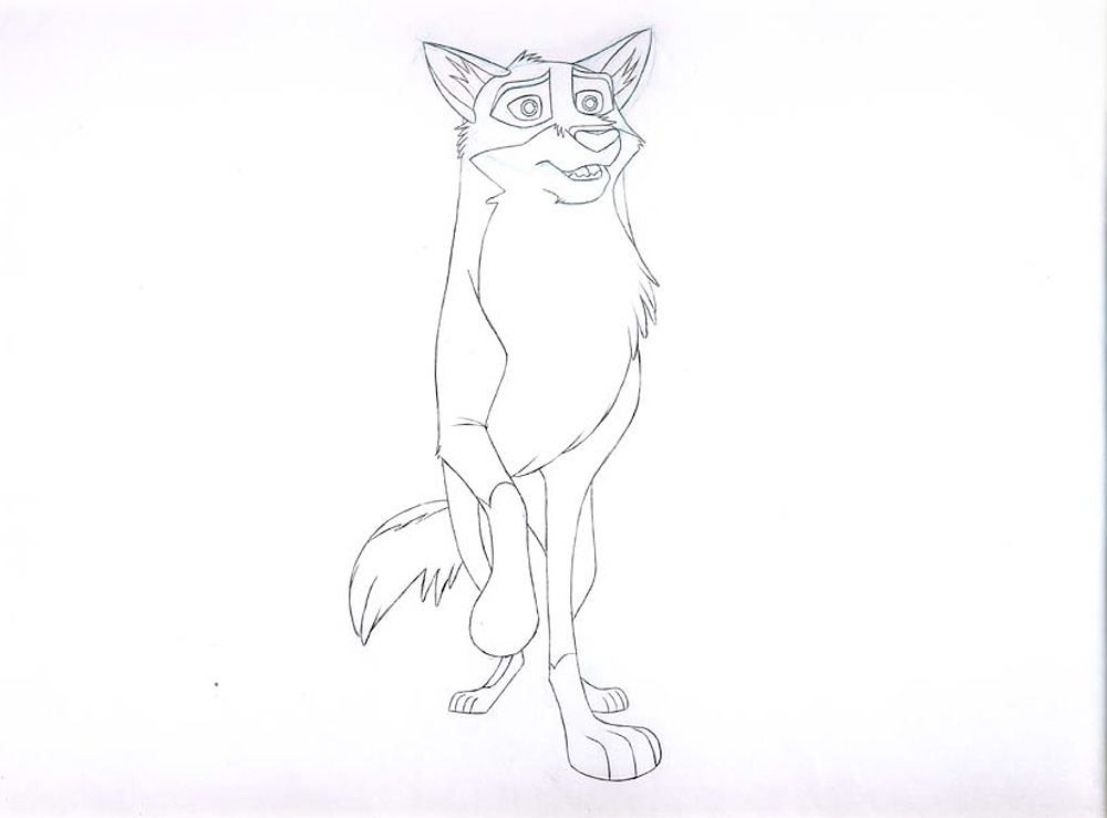 Living Lines Library: Balto (1995) - Characters, Production Drawings