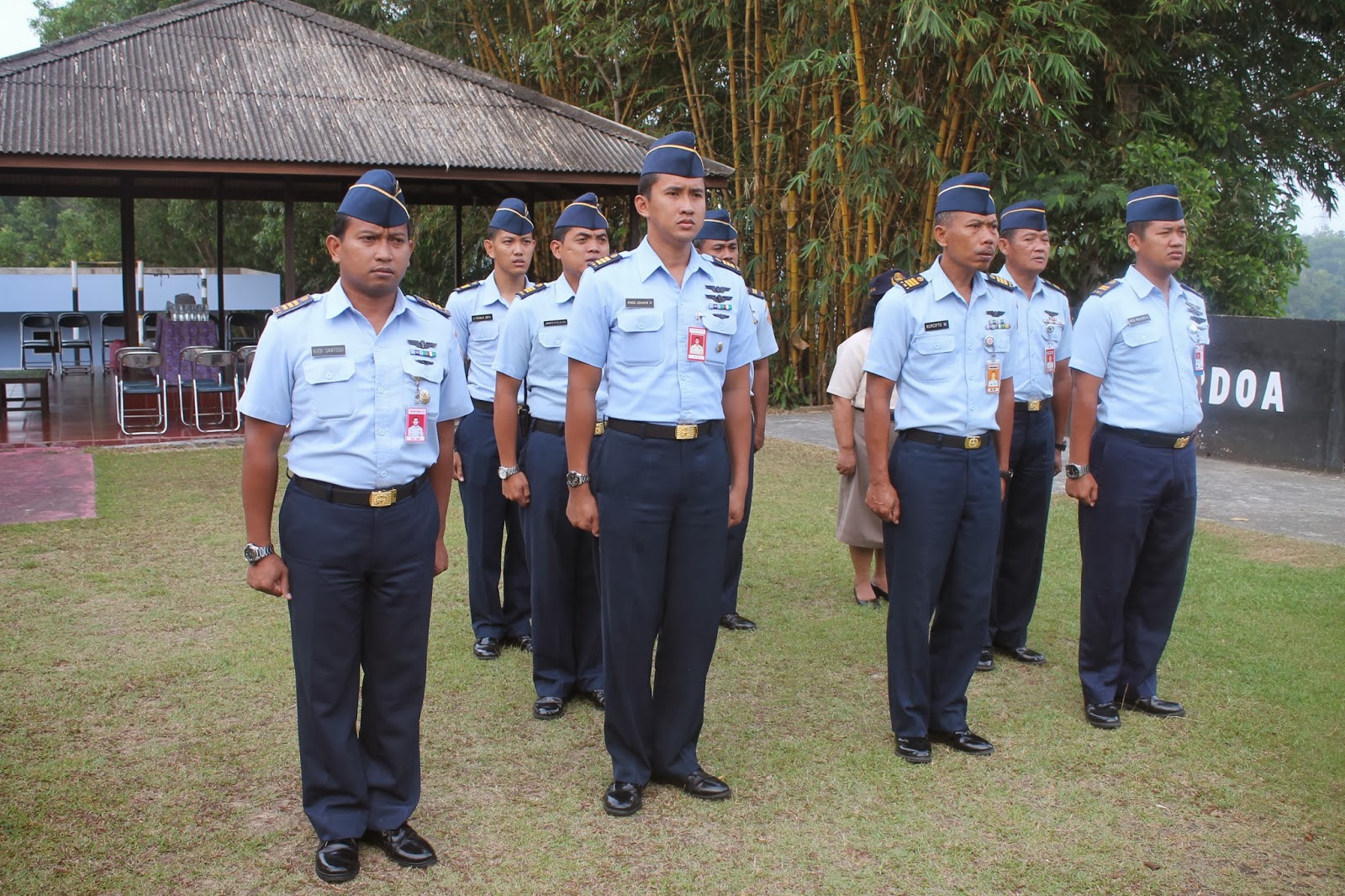 SATUAN RADAR 223 BALIKPAPAN: 6 Prajurit Satrad 223 Balikpapan Naik Pangkat