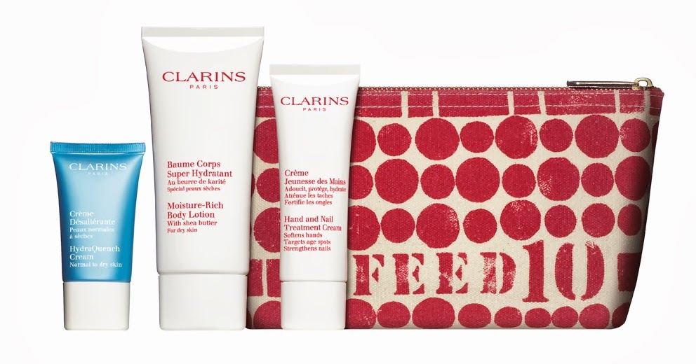 Beauty news: the new Clarins FEED 10 Pouch Set