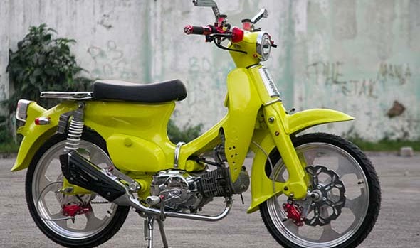 Honda C70 Pitung Modifikasi Paling Keren Foto dan Gambar Terbaru