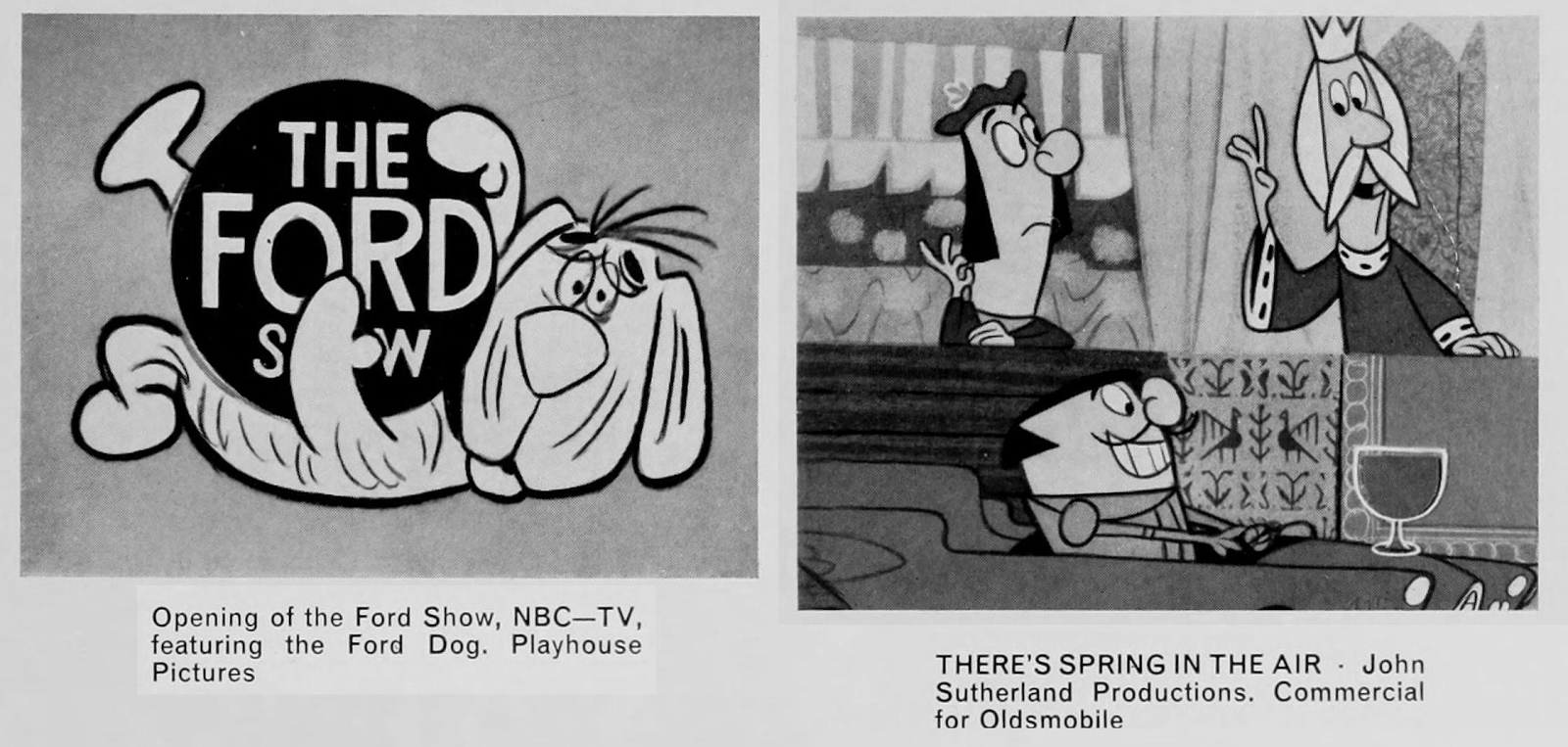 Tralfaz: Assorted 1950s Commercial Cartoons