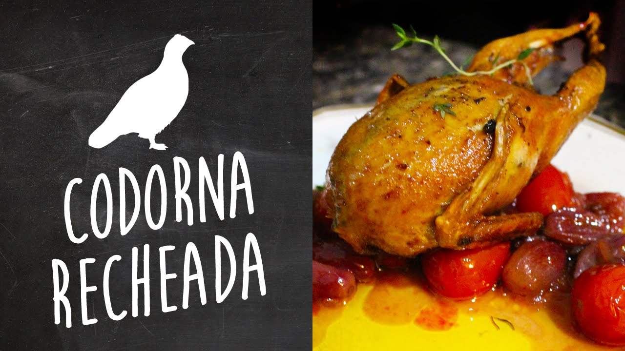 RECEITAS DA ROÇA: Codorna recheada e assada