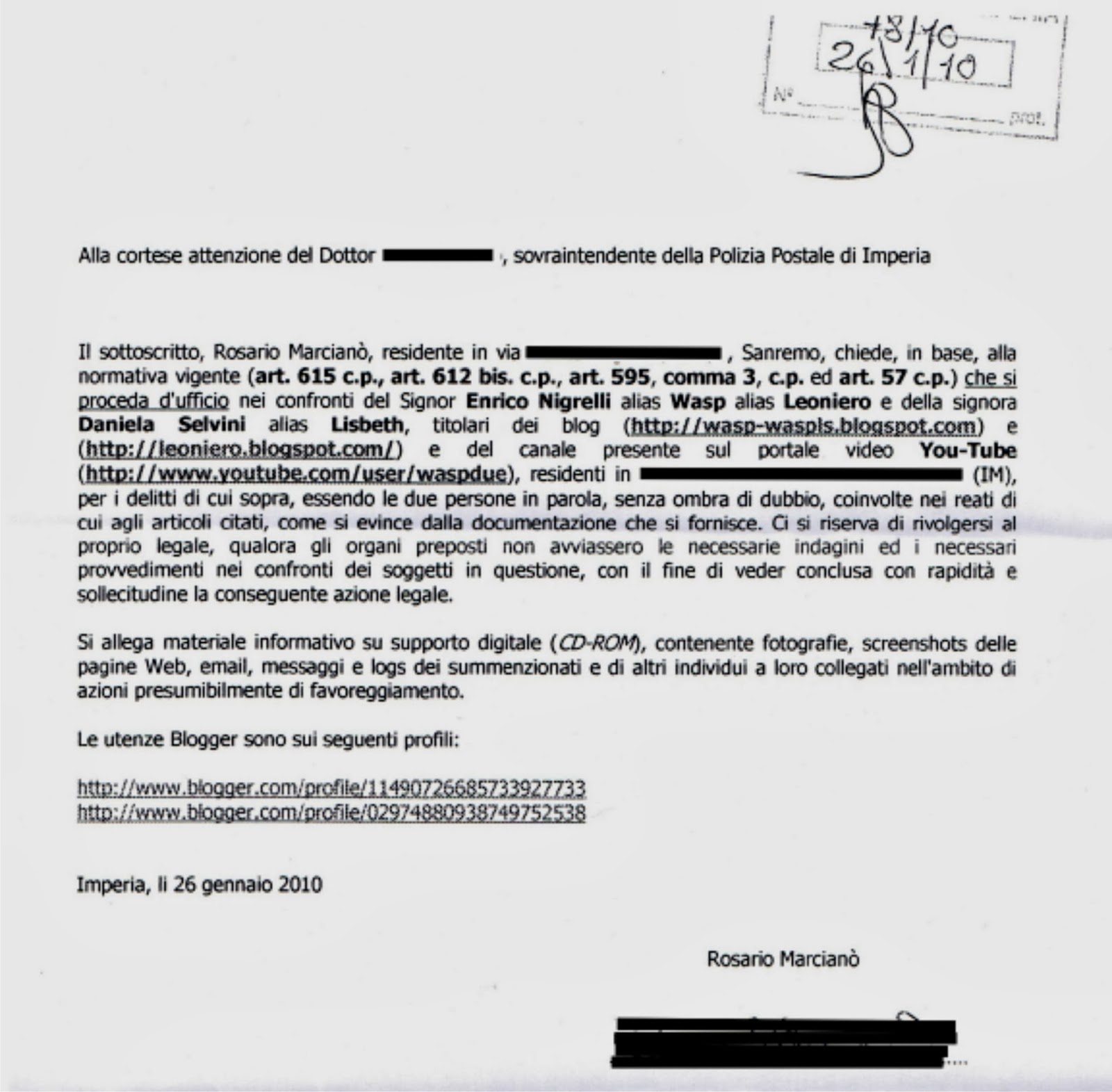 come fare una denuncia alla polizia postale - DrBeckmann