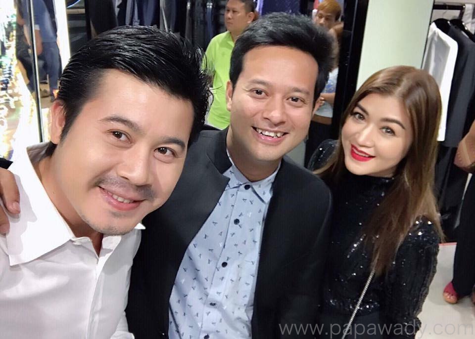 Nay Toe , Pyay Ti Oo , Nine Nine and Eaindra Kyaw Zin At Armani Fashion ...