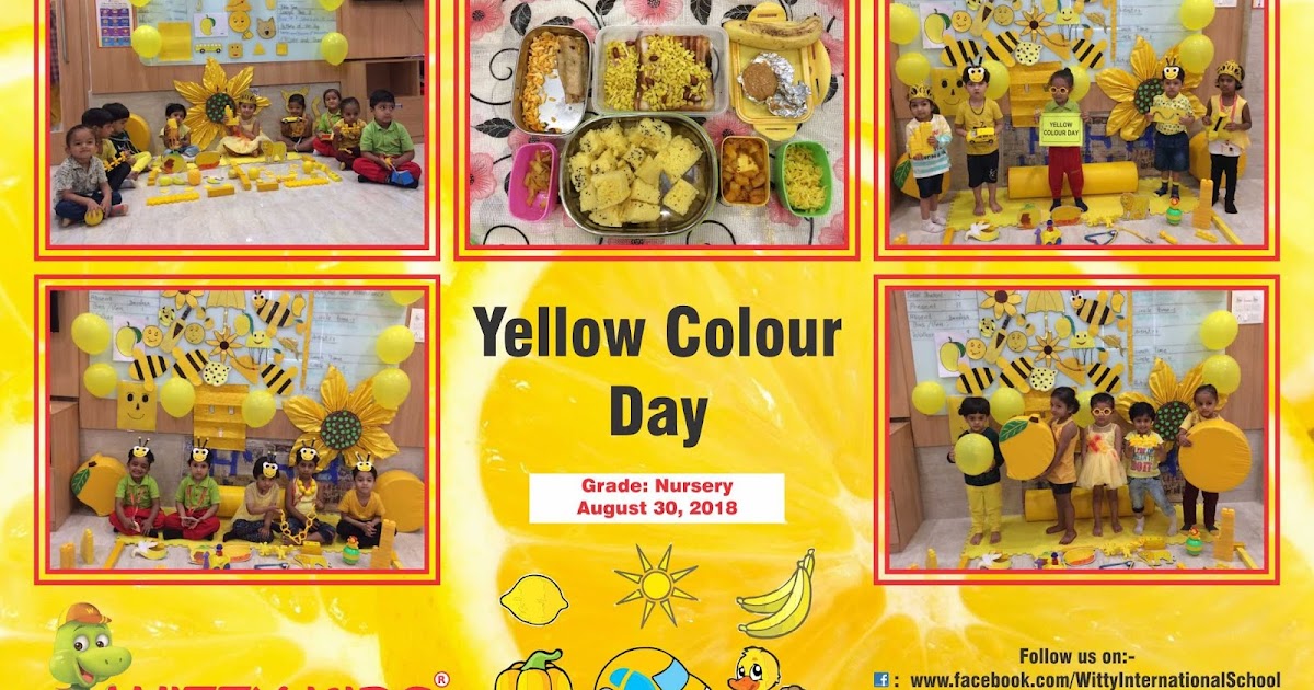 On the top of the World...: Yellow Colour Day (Nursery, Witty Kids ...