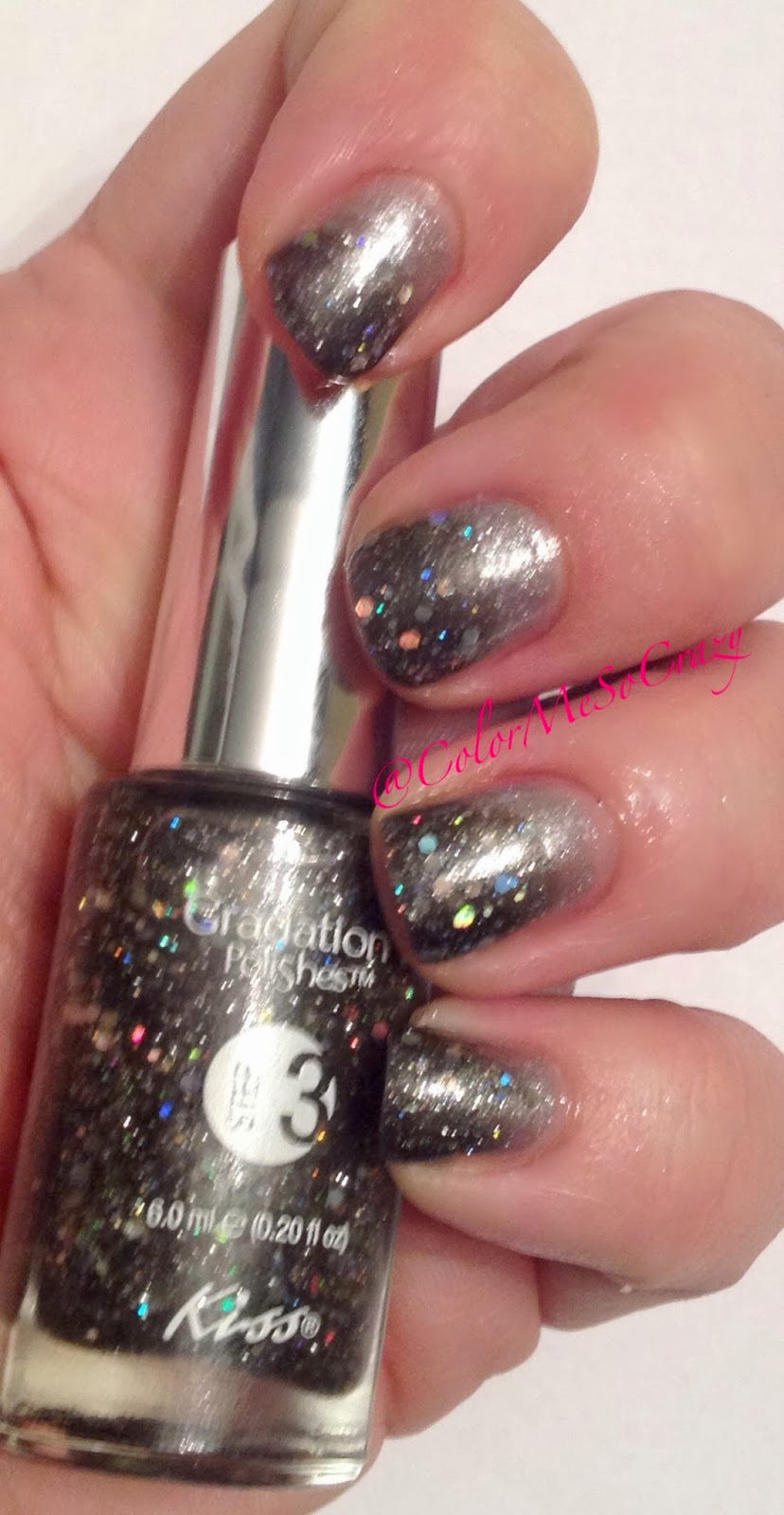 Kiss Nail Art Gradient Tutorial