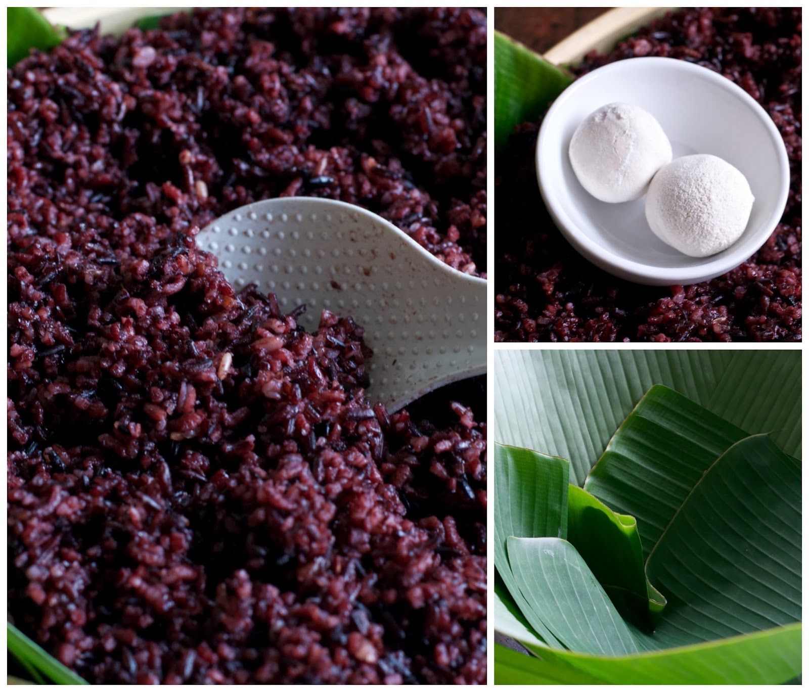 Indonesian Medan Food: Tape Pulut Hitam ( Fermented Black Rice)