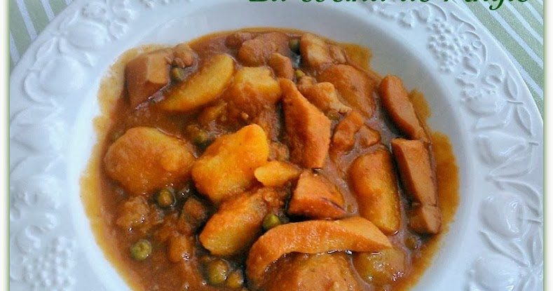 La cocina de Angie: PAPAS CON CHOCO (Cádiz)