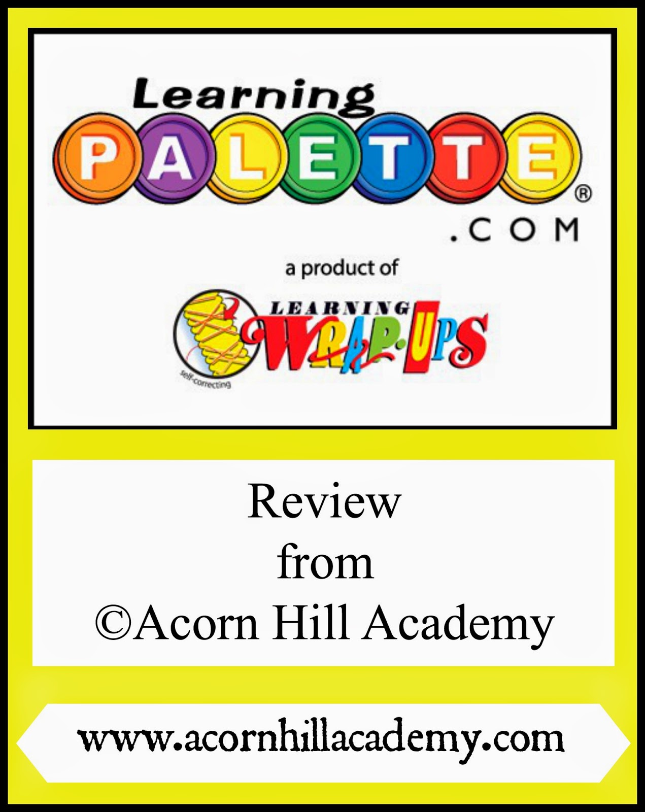 Acorn Hill Academy: REVIEW: Learning Palette Online Subscription
