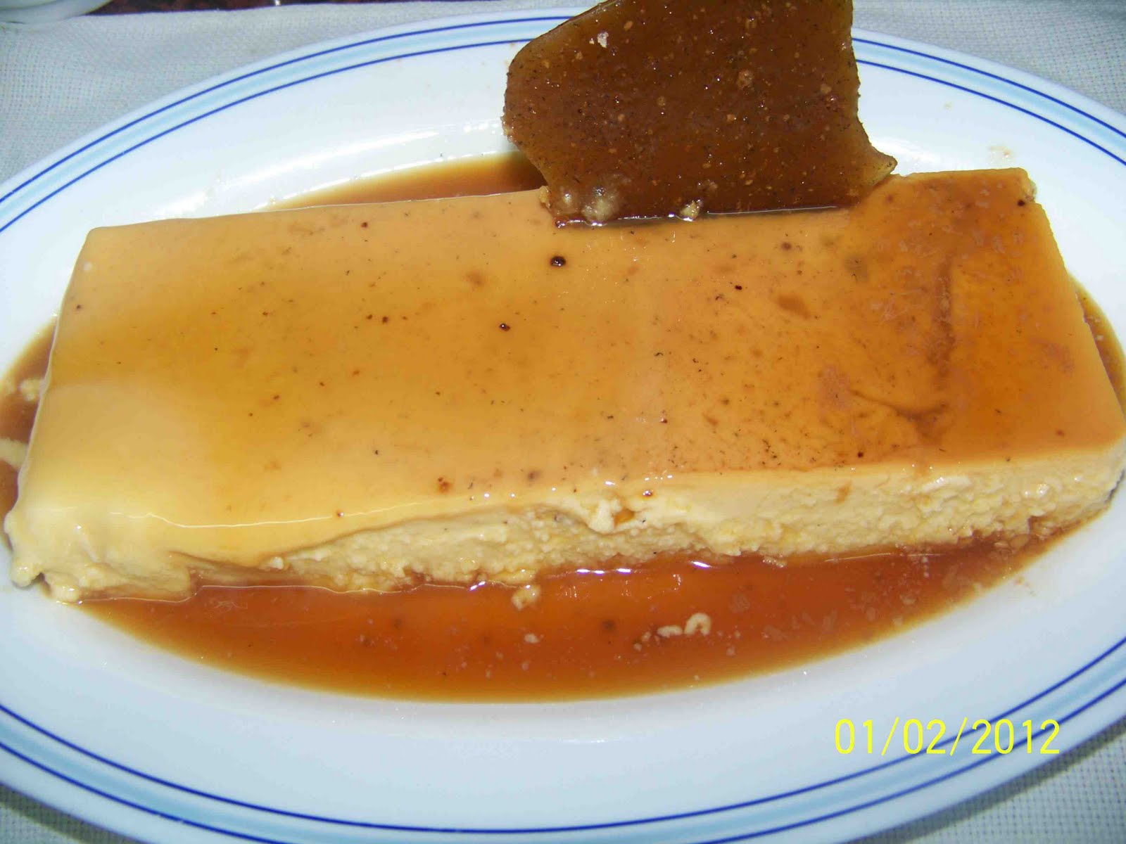 Culinaria y otras cosas: Flan al caramelo