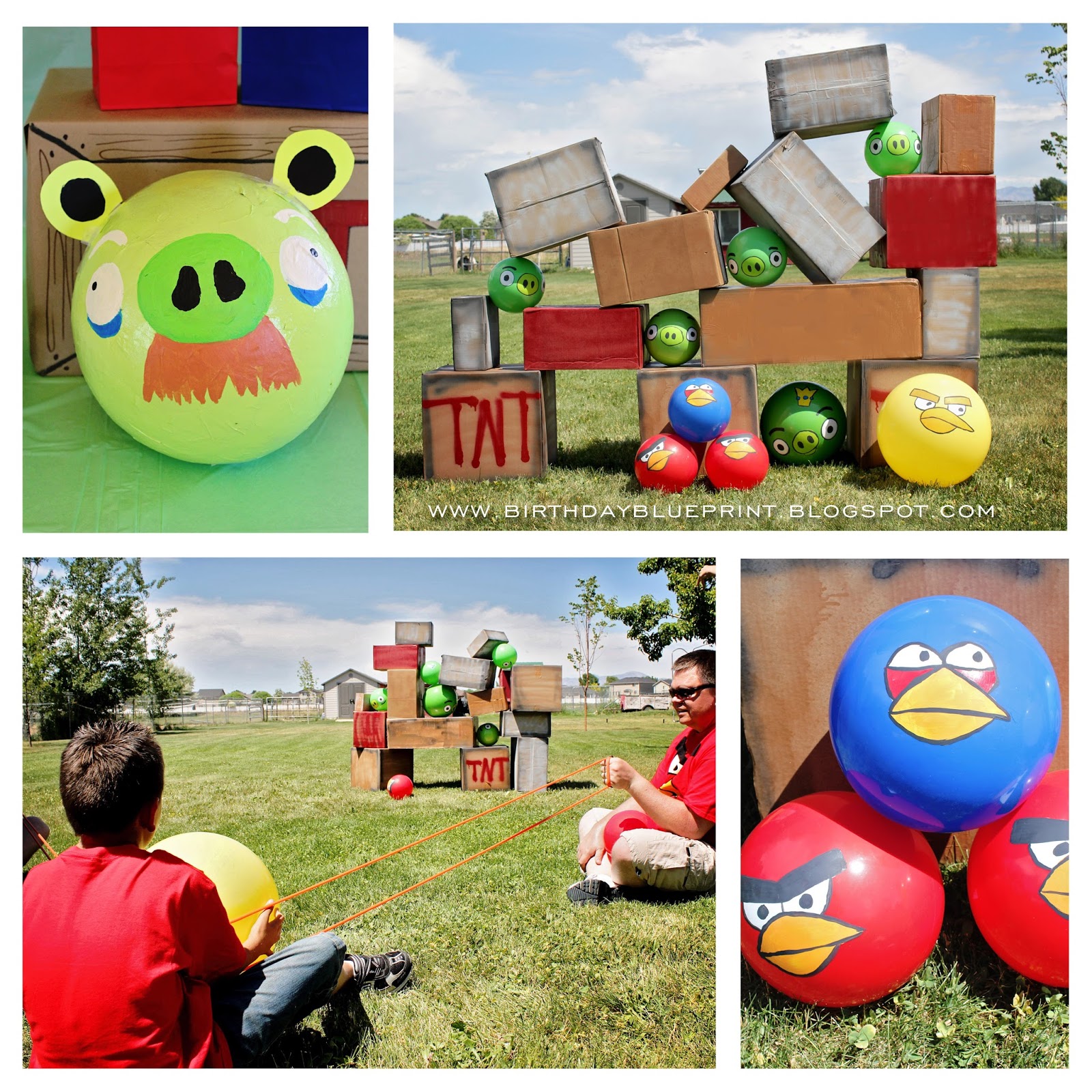 Birthday Blueprint: Angry Birds Party