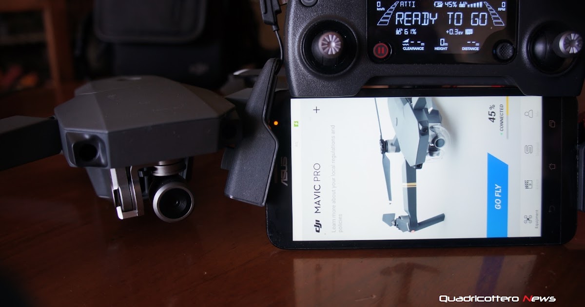 Nuova DJI GO 4 per i droni Mavic PRO, Phantom 4 PRO, Inspire 2 ...