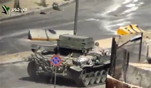 Poderío Militar: Primer gran ataque rebelde sirio con tanques y ...