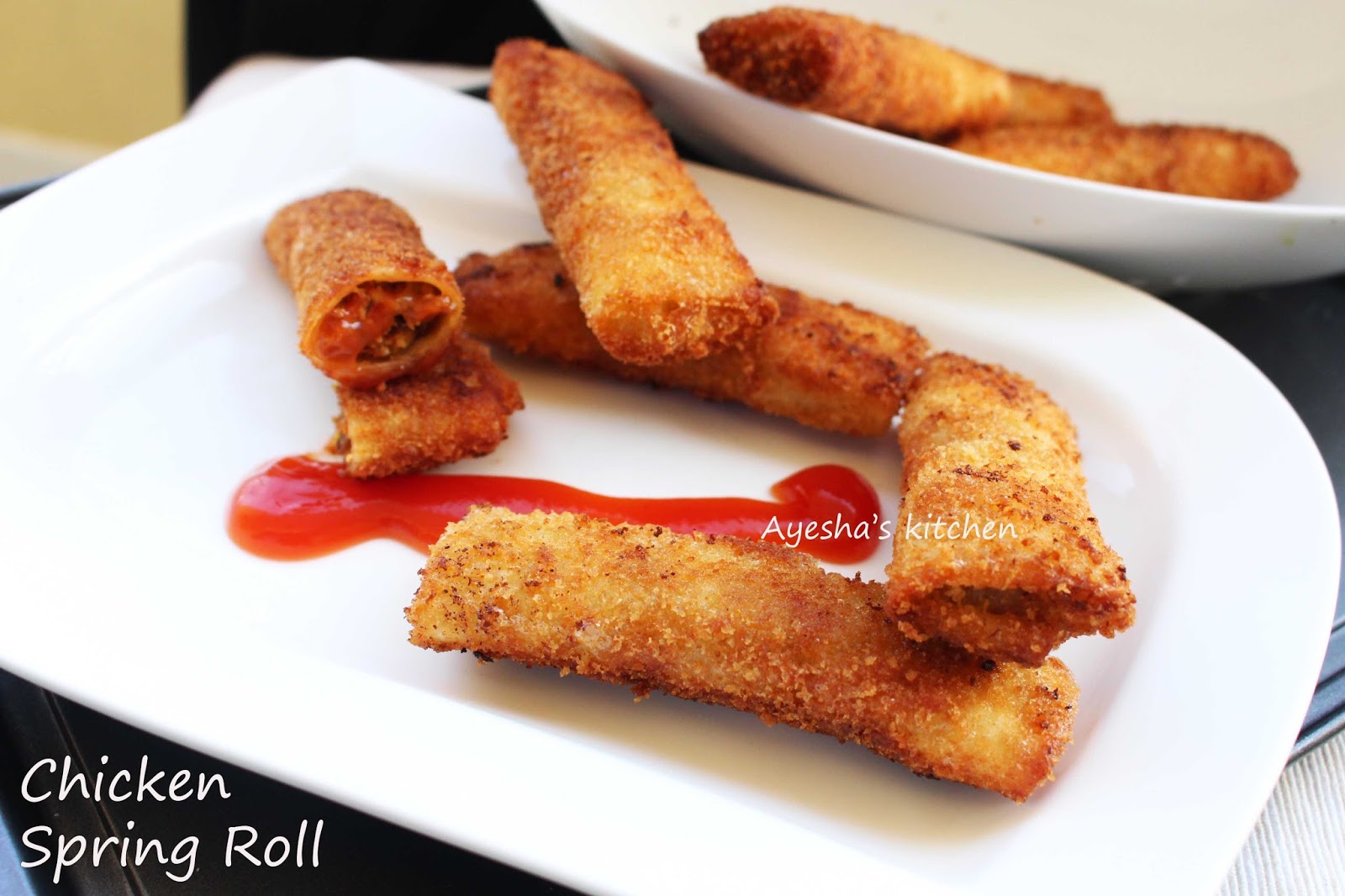 SPRING ROLL RECIPES - CHICKEN SPRING ROLL