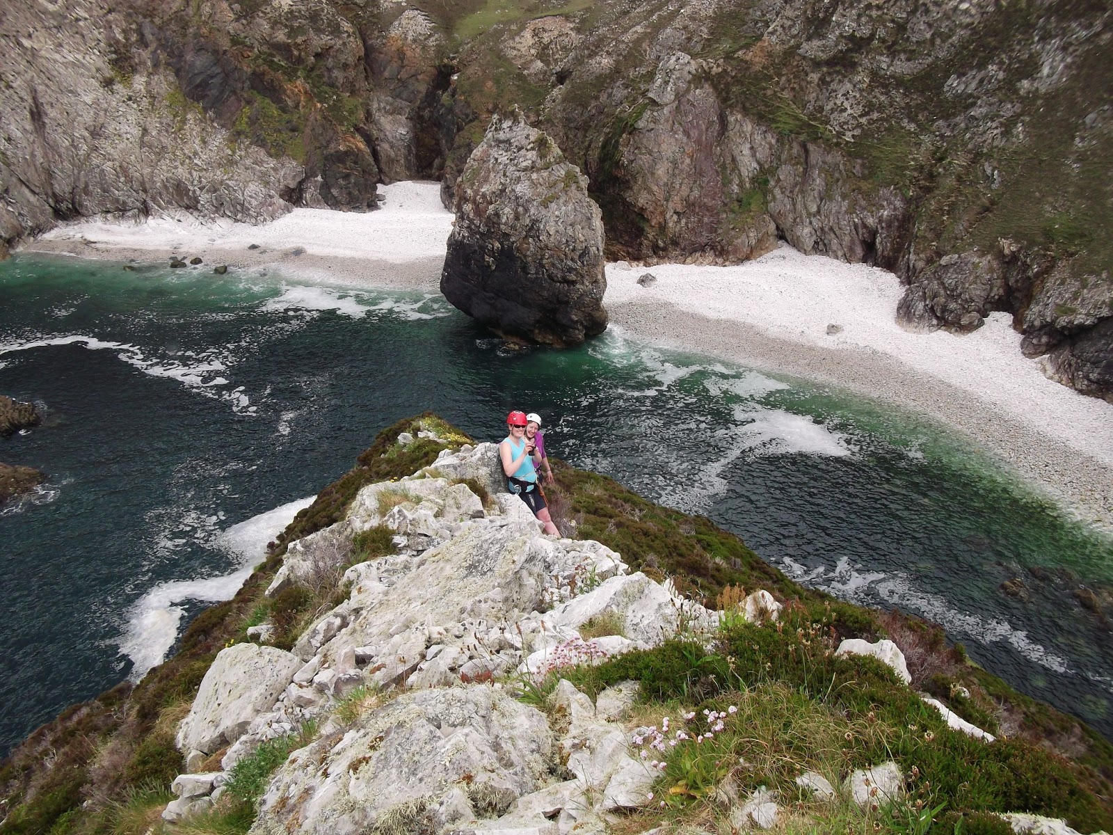 Donegal Rock Climbing. Unique Ascent: Sea Stack Climbing