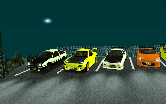 Red_Sider GTA Mods: initial D Fifth Stage