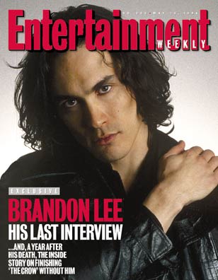 Brandon Lee Legacy: ENTERTAINMENT WEEKLY 13 Maggio 1994 L'ultima ...