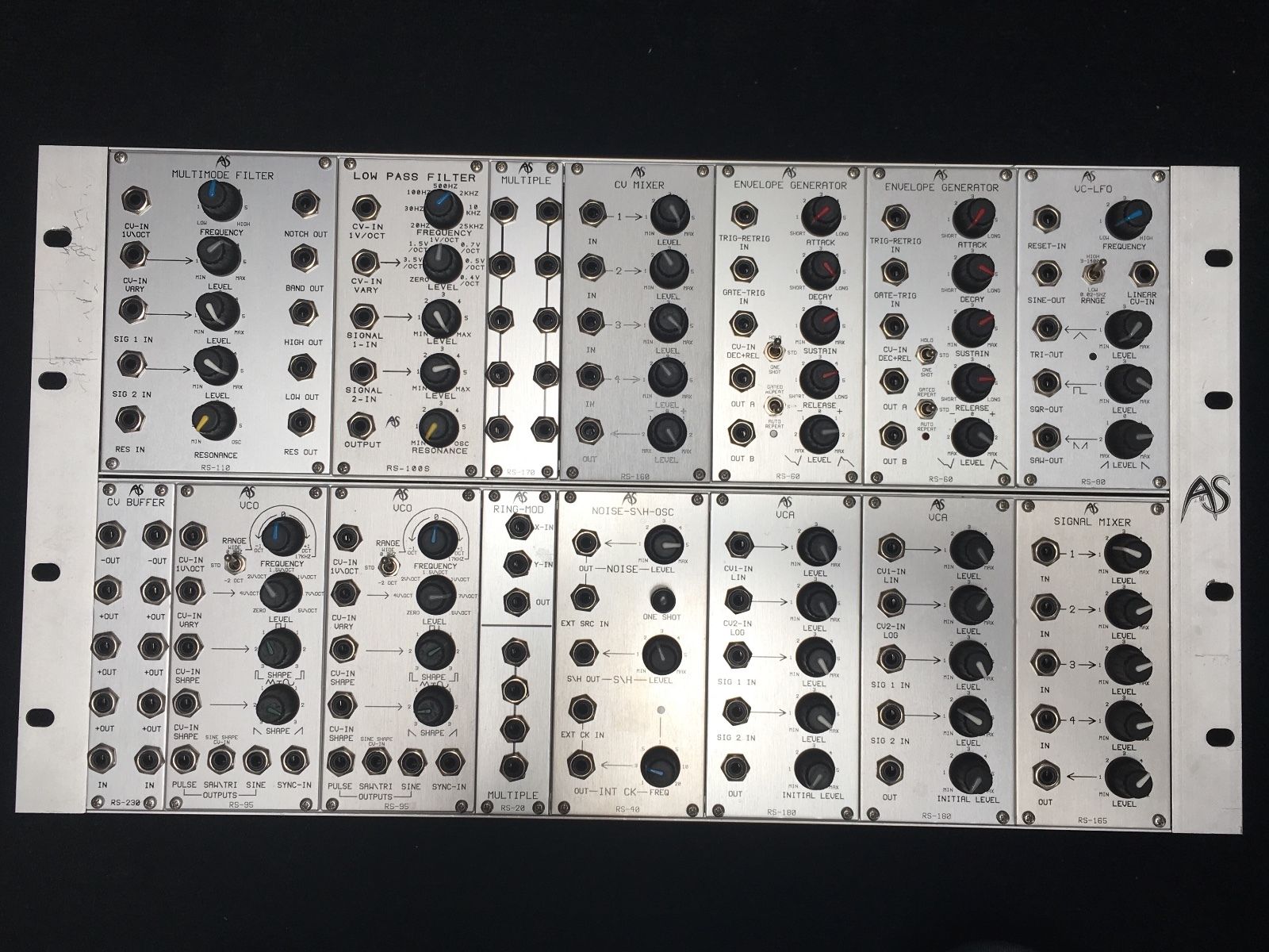 MATRIXSYNTH: Analogue Systems System 1 Modular Synthesizer w/ 3 ...