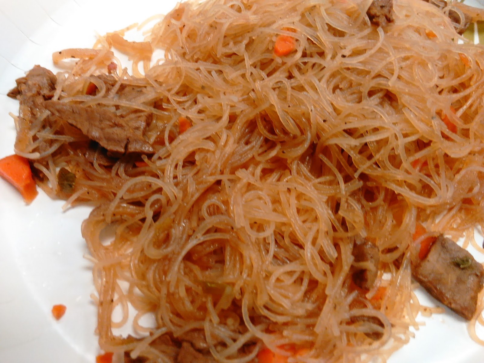 Recipes From a Country Cook: Steak Mei Fun Noodles