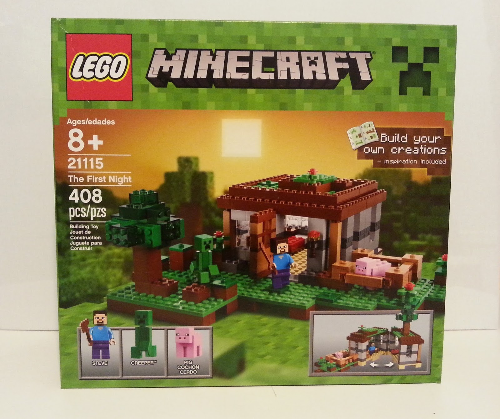 Toys and Bricks!: LEGO® Minecraft: "The First Night" review