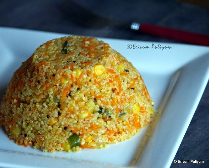 Erivum Puliyum: Suji Gothambu Upma | Cracked Wheat(Dalia) Upma