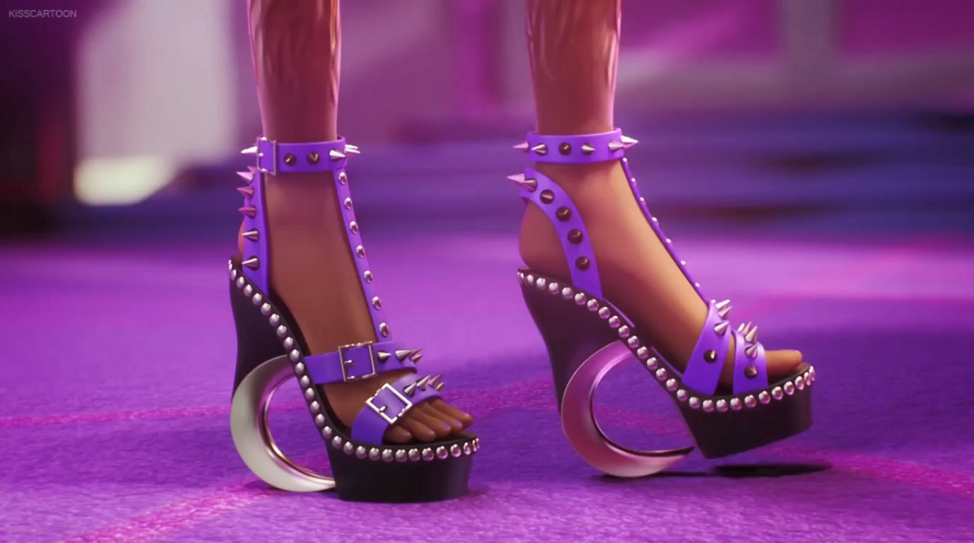 Anime Feet: Monster High: Clawdeen Wolf
