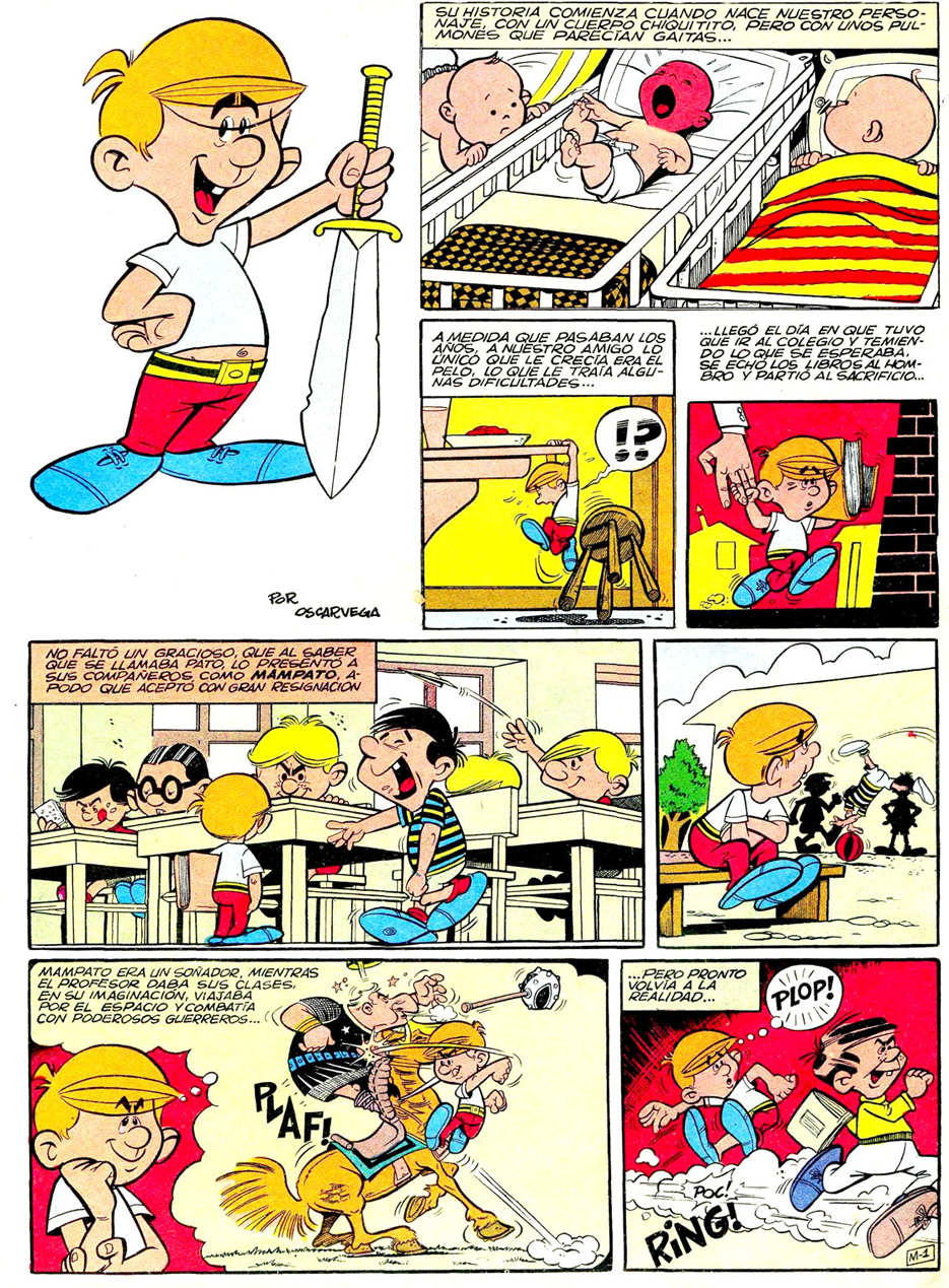Los cómics de Machete: Mampato y Xse: El cinto Espacio Temporal