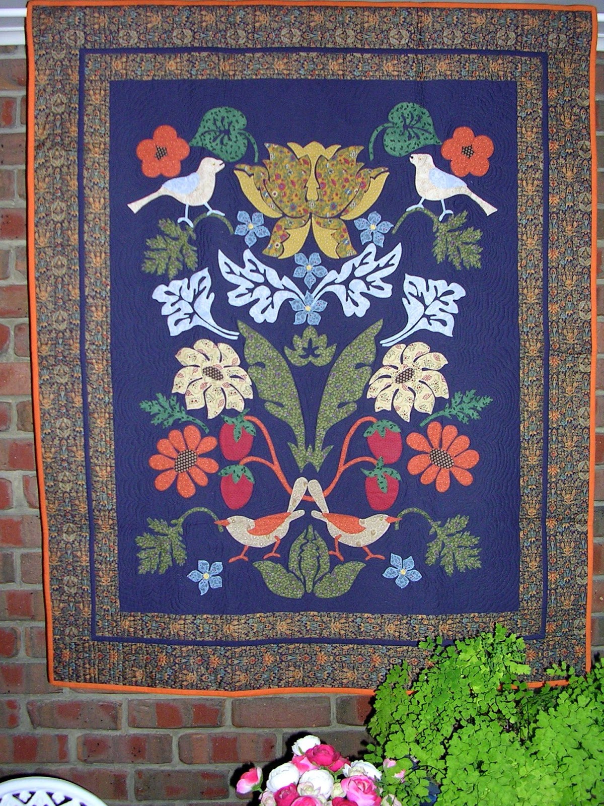 William Morris in Quilting: William Morris Quilt One