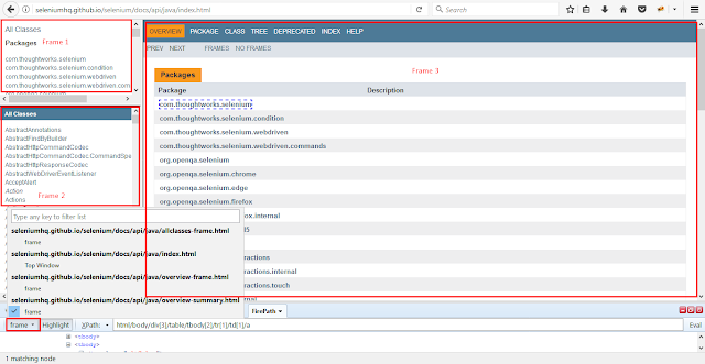 Handling iFrames / Frames using Selenium Webdriver