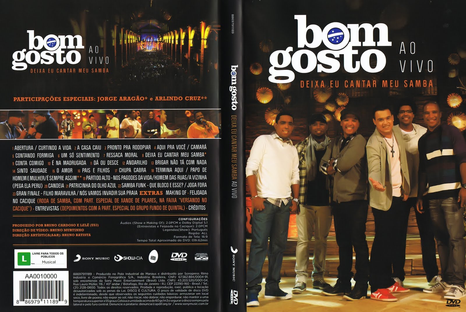 JOGOS TORRENT OFICIAL: Bom Gosto Ao Vivo Deixa Eu Cantar Meu Samba DVDRip XviD (2011)