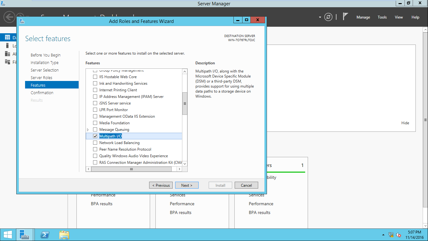 Compellent Storage Multipath (MPIO) configuration - TECH Stuff