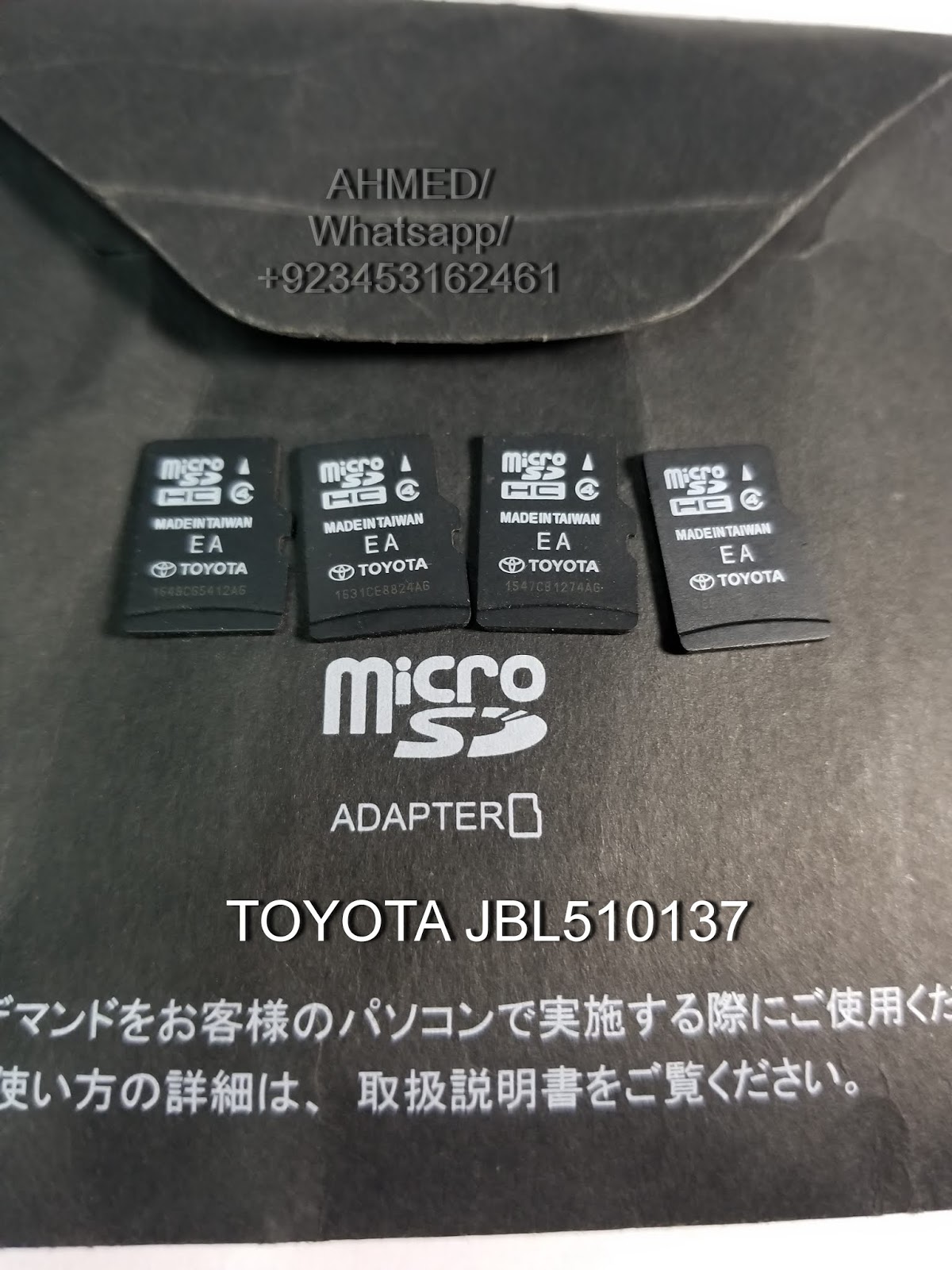 check map sd memory card: Toyota lexus micro sd card