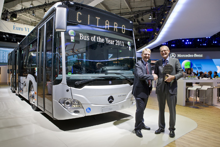 Mercedes Benz Cítaro Euro 6 é eleito o "ônibus do ano" - Ônibus ...