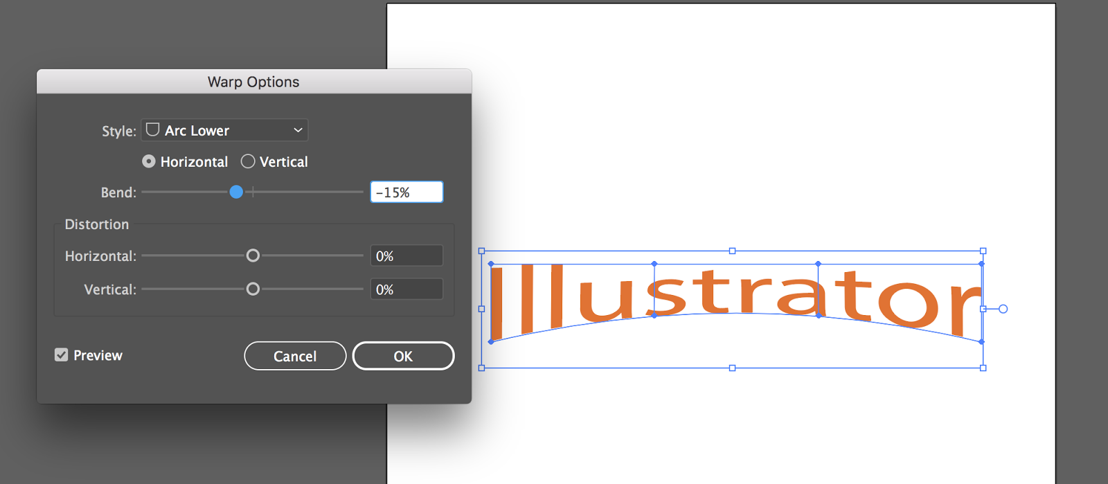 Hamperium Photography & Communication: How to warp text in Adobe ...