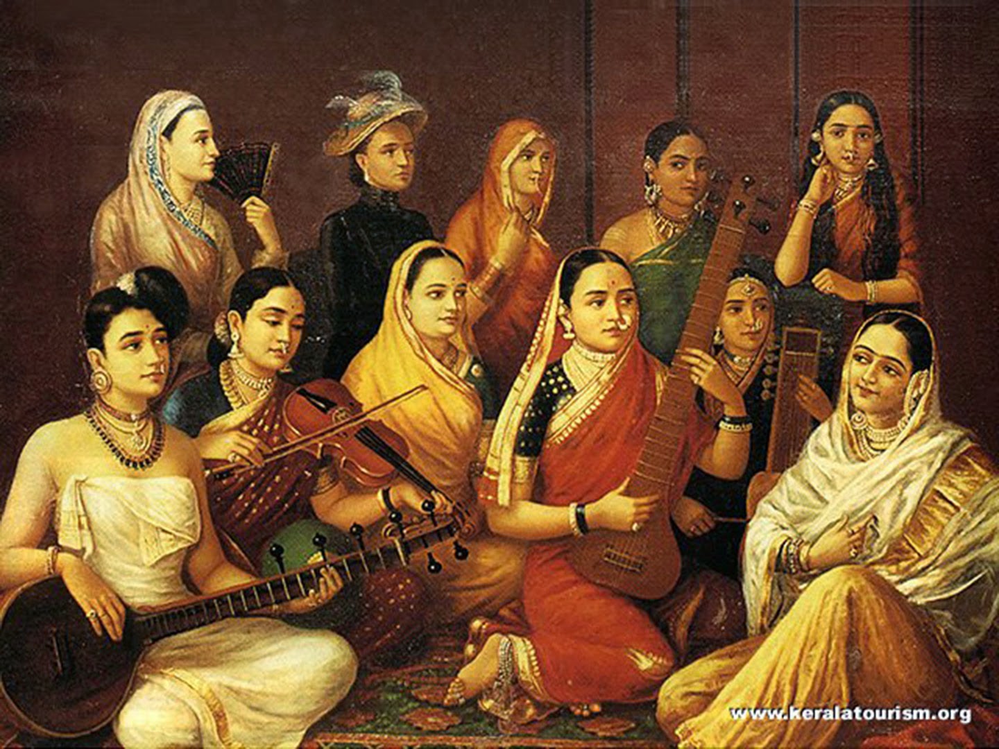 Beautiful Indian Actress Art Paintings - fuNJABi MuNDA