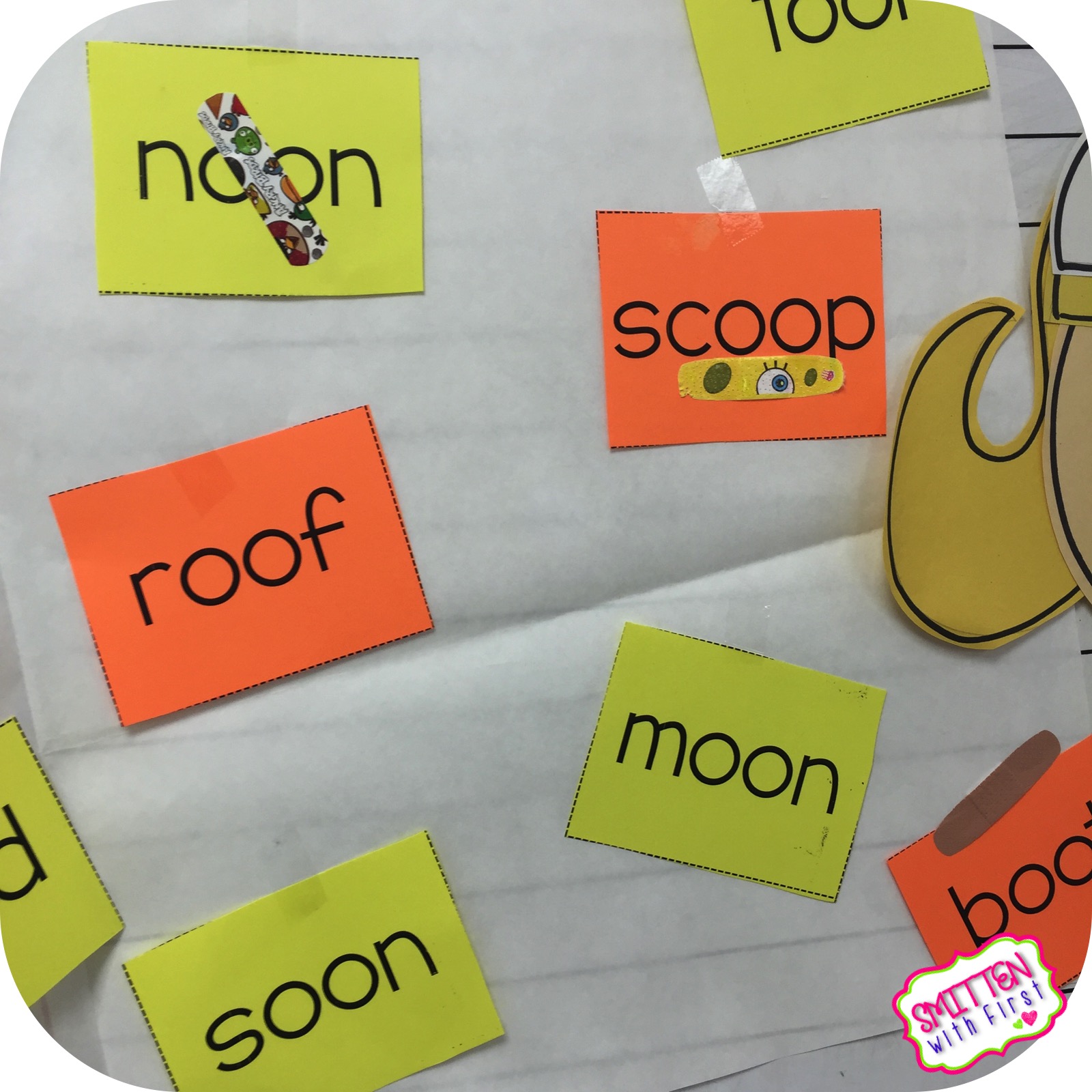 Vowel digraph oo - Smitten with First