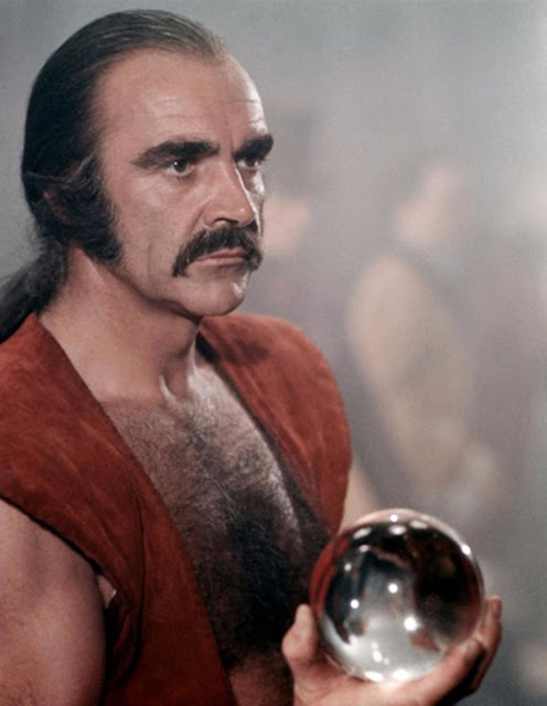 15 Photos of Sean Connery Rocked a Scarlet Mankini in 1974 Sci-Fi Film ...