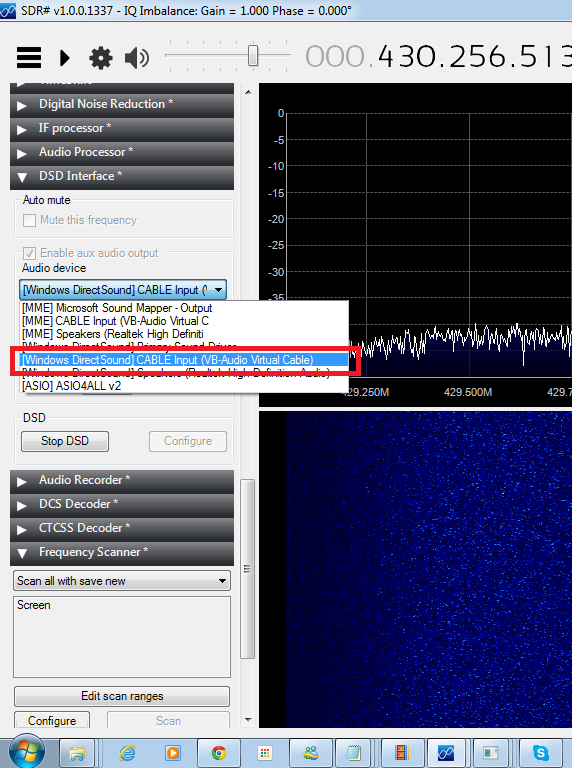 ZR6AIC: How to Decode DMR-MARK (mototurbo) with SDRsharp and rtl dongle on Windows 7