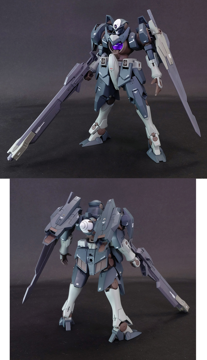 Painted Build: HG 1/144 GN-X IV [Commander Colors] - Gundam Kits ...