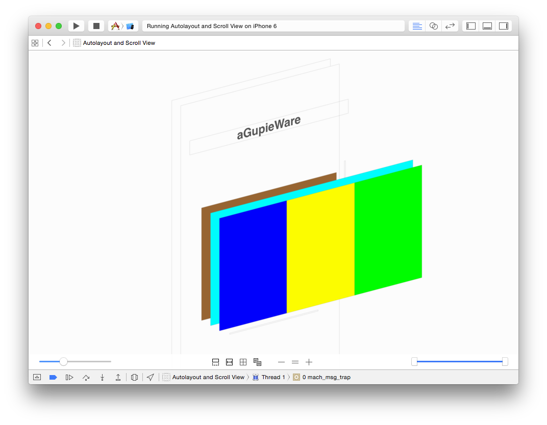 Agupieware Auto Layout And Uiscrollview A Pure Auto Layout Approach” Ios Tutorial In Swift