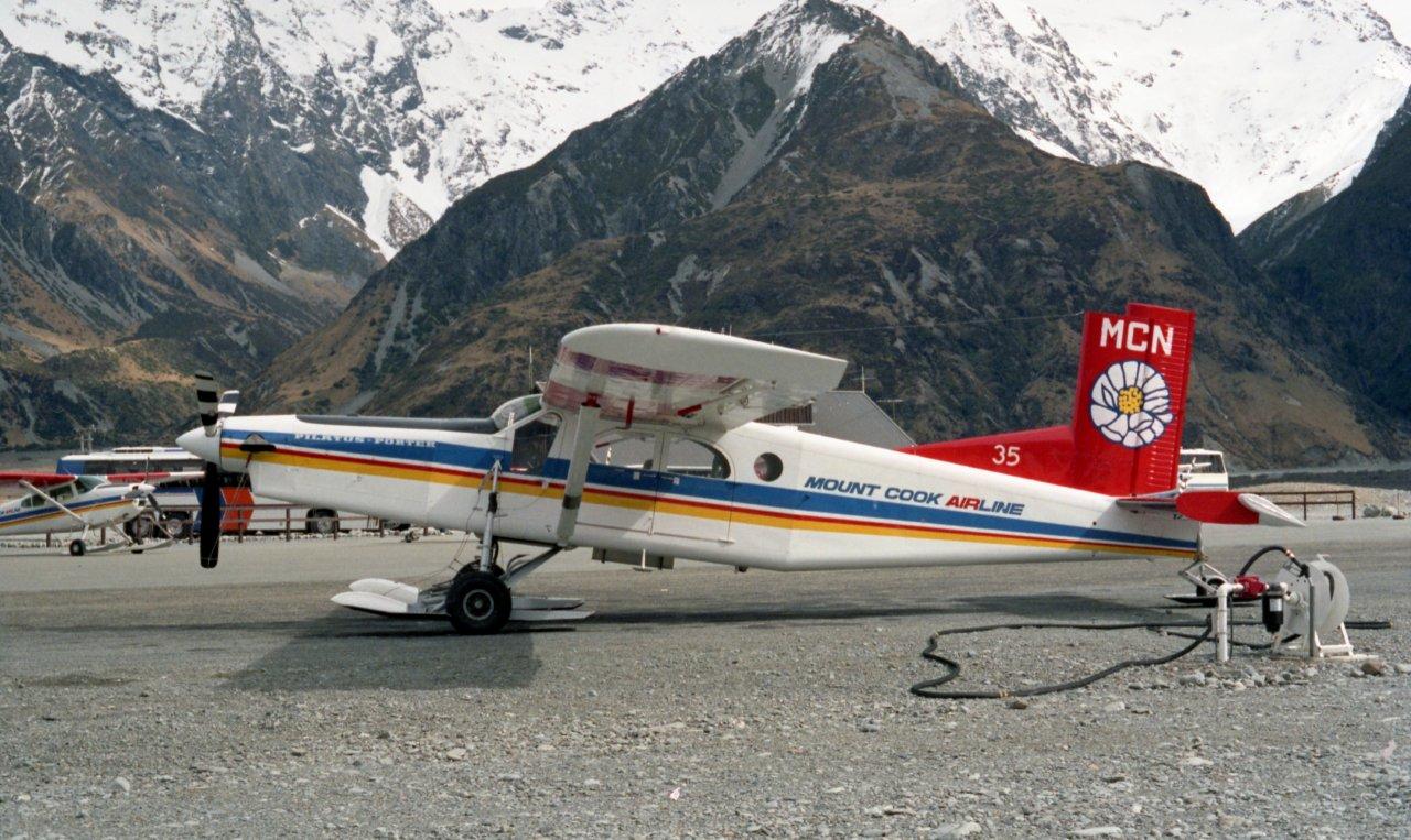 3rd Level New Zealand: 25 years ago - September 1987 at Mount Cook