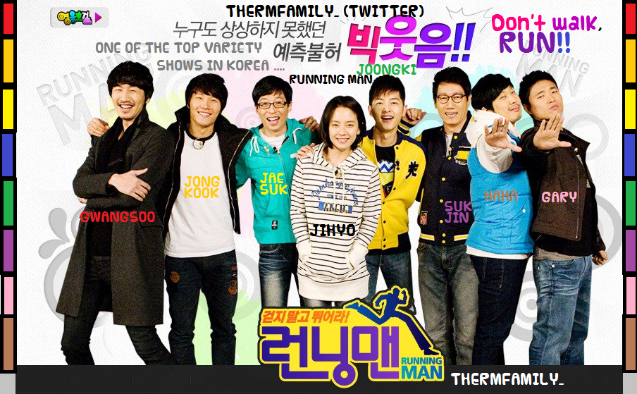 THE OFFICIAL RUNNING MAN. (FANBASE)
