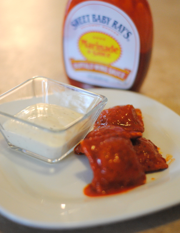 Life with the Little R's: Buffalo Toasted Ravioli