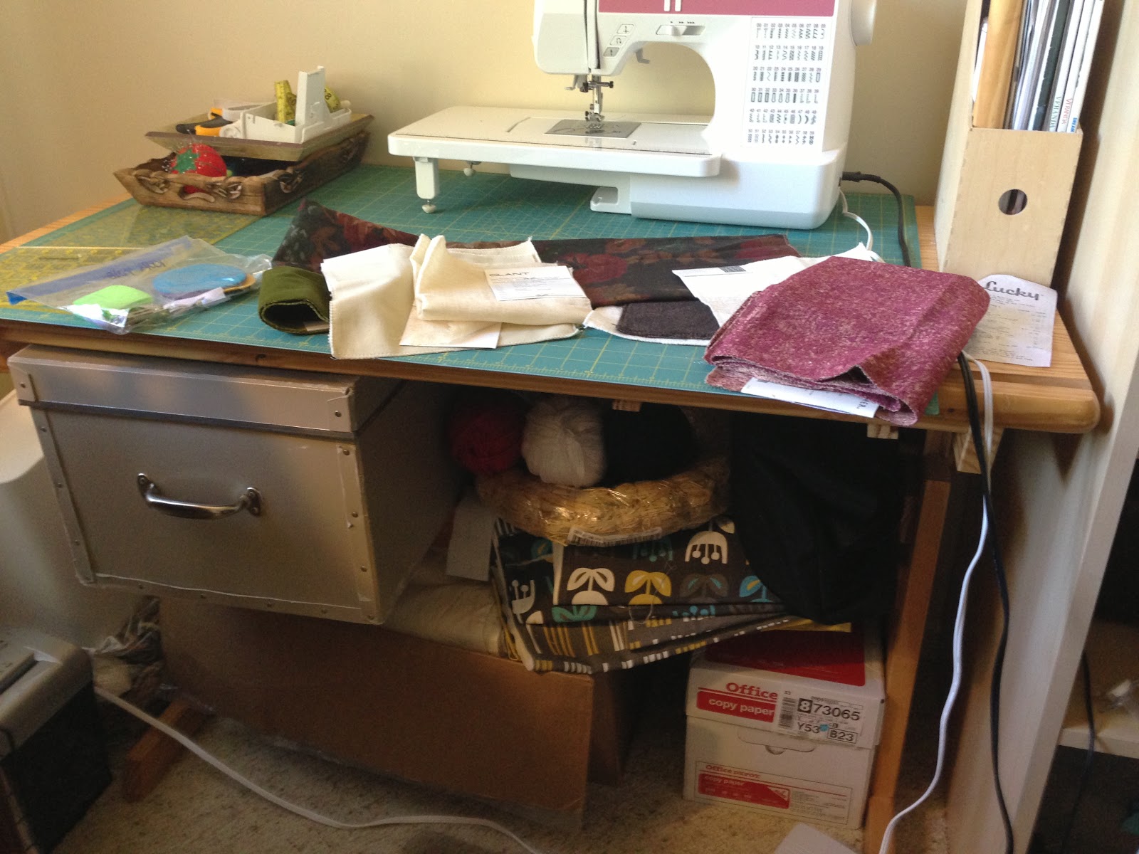 A Day in the Life of the Wood's: Snapshot #692: Unfinished Project Pile