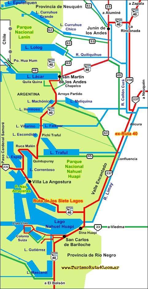 Los Lagos del Sur: La ruta de los 7 lagos