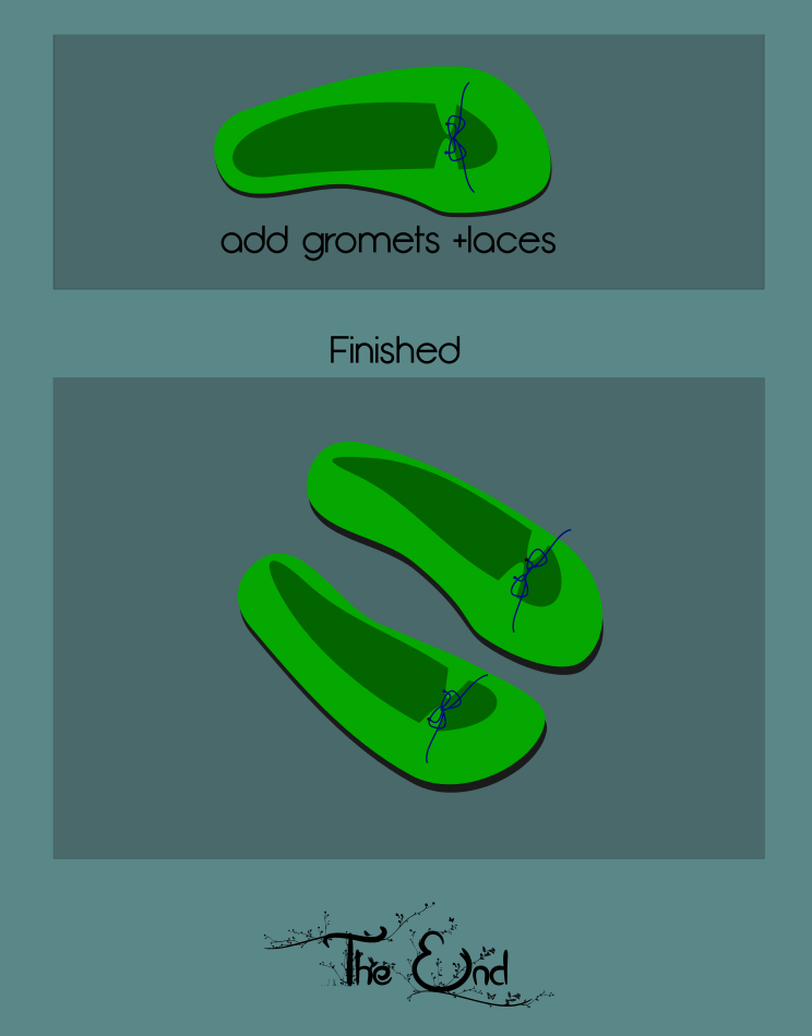 ceruleanJAY: Regency Style Jane Austin Turn Shoes Project