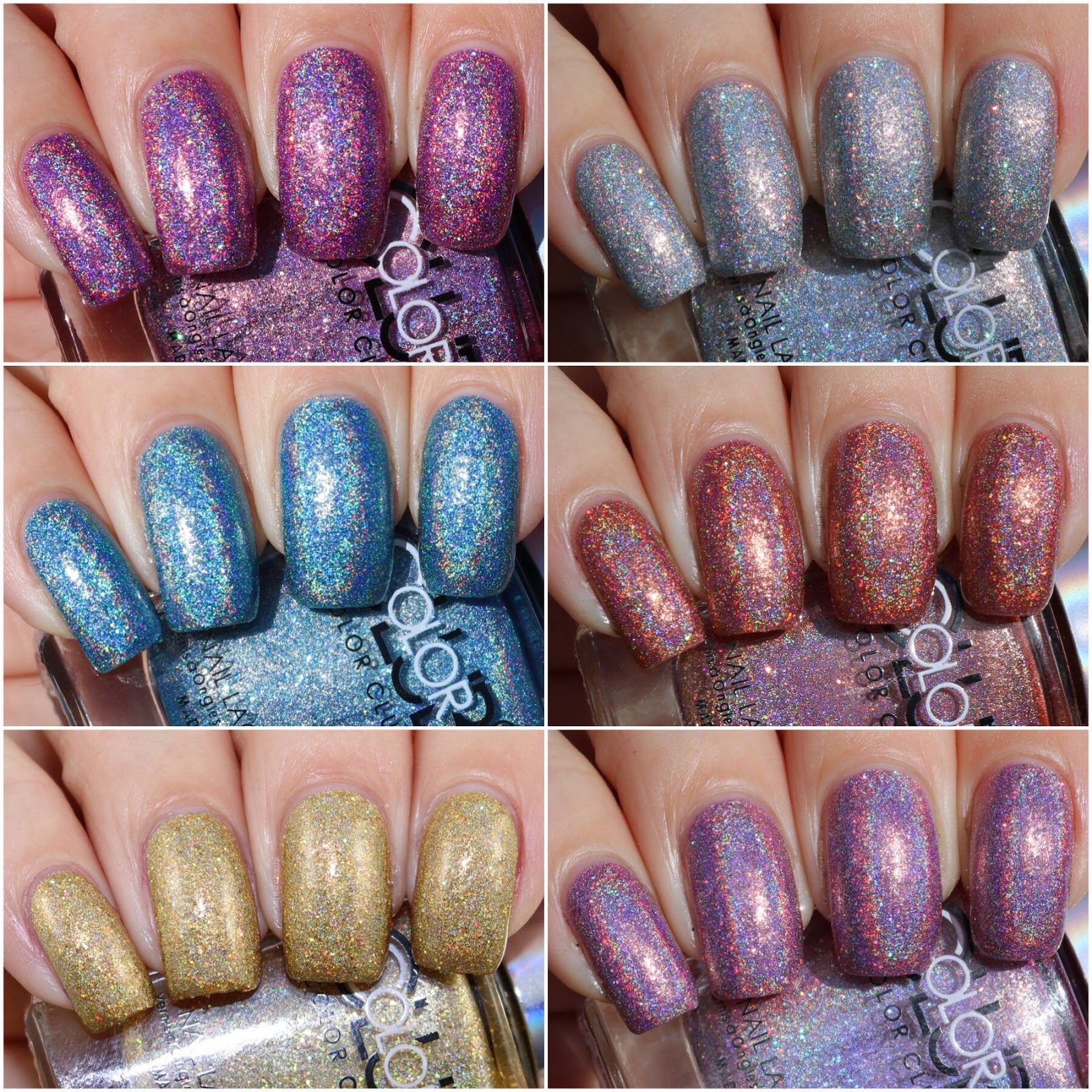 Olivia Jade Nails: Color Club Halo Crush Collection - Swatches & Review